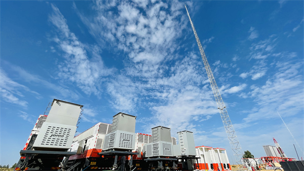 Jereh Assists China's Largest Gas Turbine Powered E-Frac Operation ...